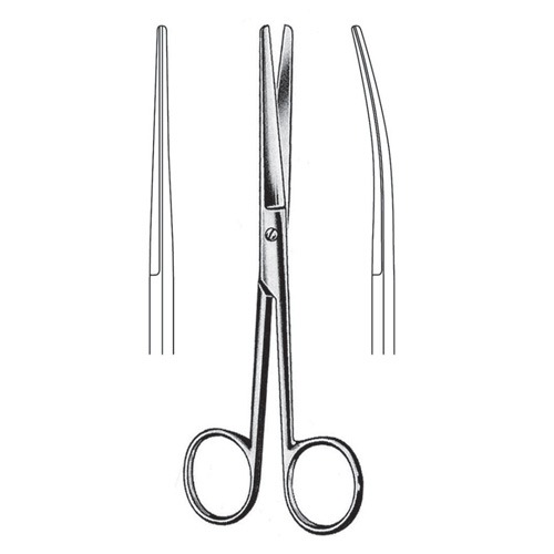 Grazil Operating Scissors, B/B, Cvd, 14cm | Rhein Website